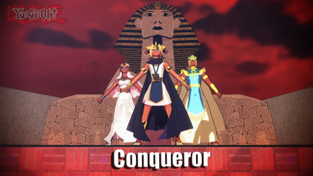 [[遊戯王MMD] Conqueror [アテム/闇遊戯, アイシス/イシズ, セト, マリク][Atem/Yami Yugi, Isis ...