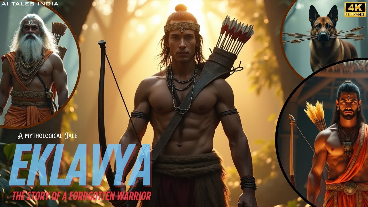 Eklavya-The story of a forgotten Warrior | AI Generated | Mythology ...