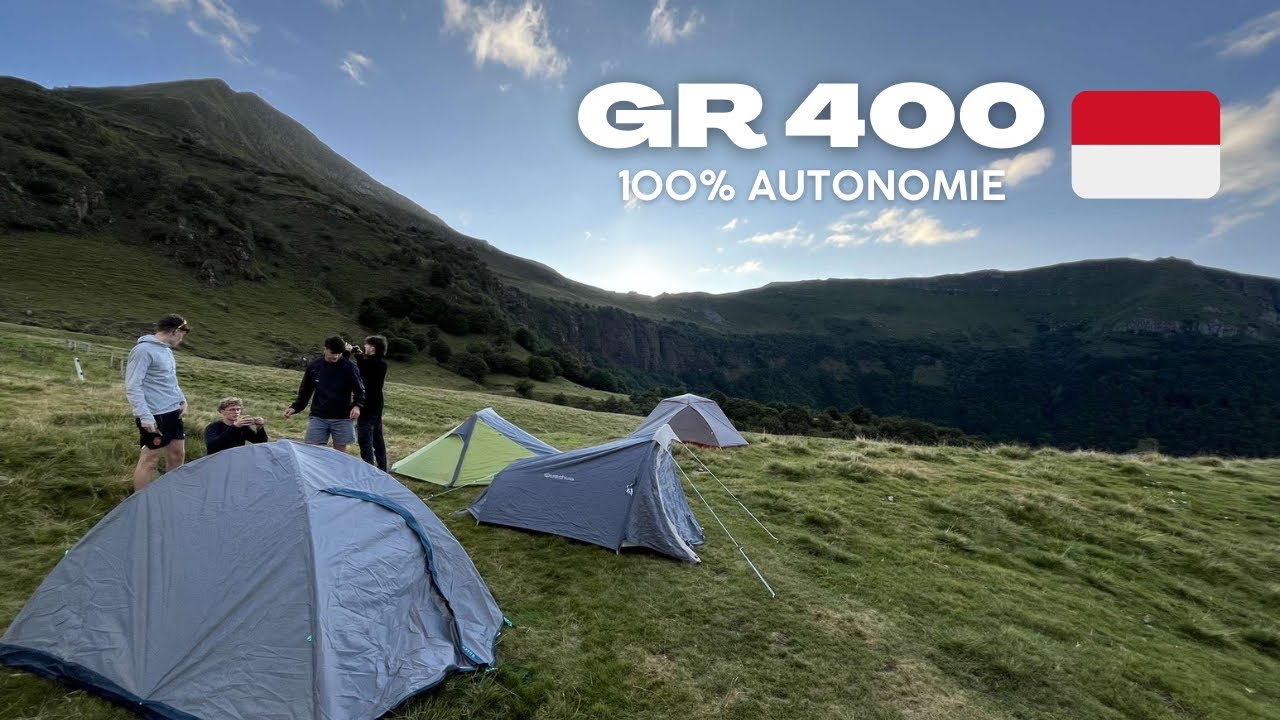 GR400 en autonomie (mon 1er gr) - YouTube