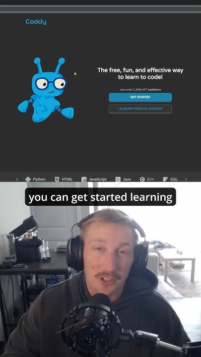 Easiest way to learn coding 😎 #code #coding #tech #learntocode #learnpython - YouTube
