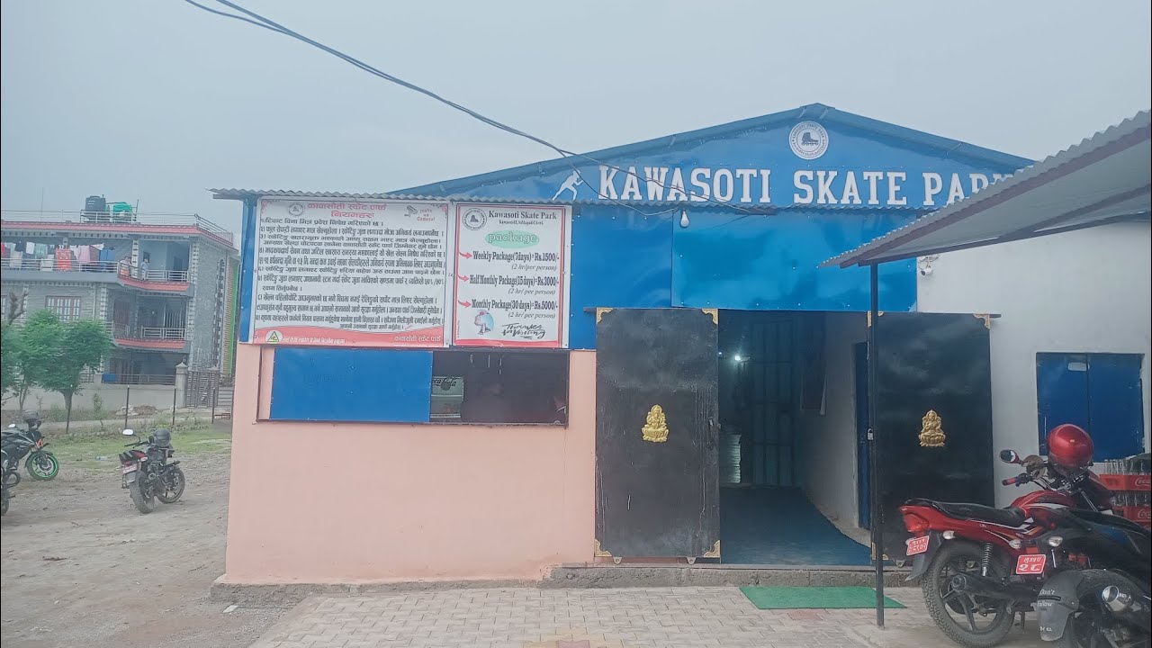 kawasoti skate park and kawasoti skate zone view 👌 - YouTube