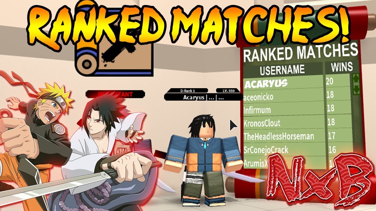 NEW RANKED MATCHES (I WILL BE THE BEST!) | Naruto RPG: Beyond - YouTube