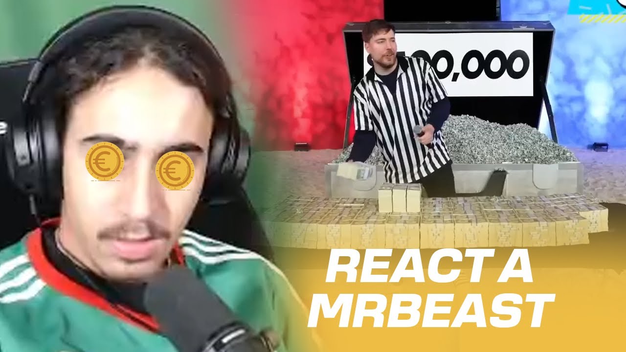 HAMZA REACT A MR BEAST - YouTube