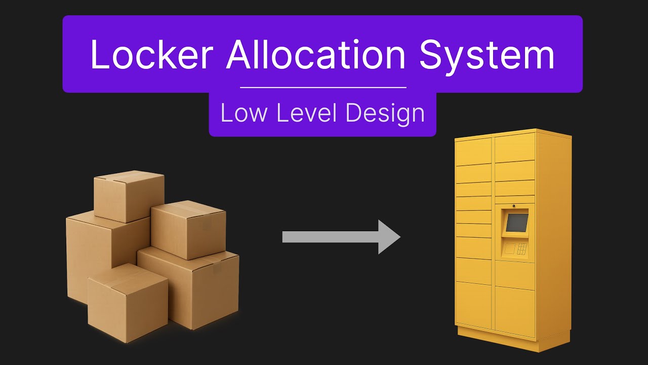 Locker Allocation System - Low Level Design Interview Question - YouTube