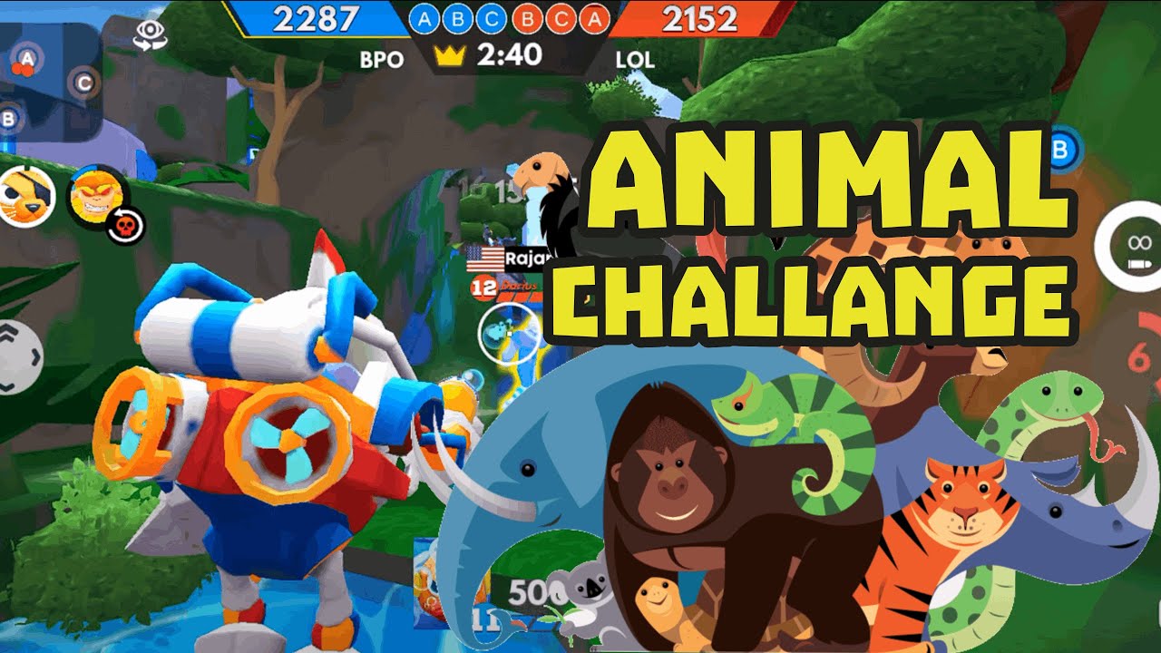 Frag Pro Shooter Hero Legendary Versi Animal Challange! - YouTube
