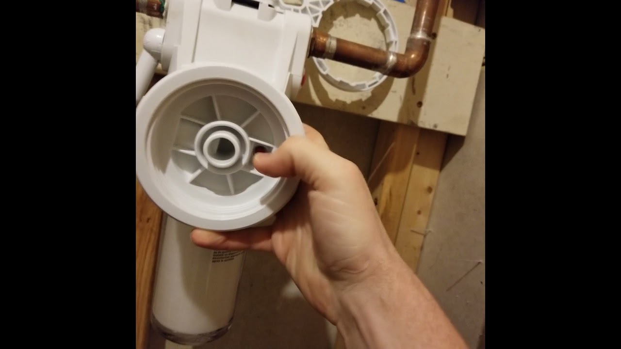 GE GXWH20S red bleed valve leak fix - YouTube