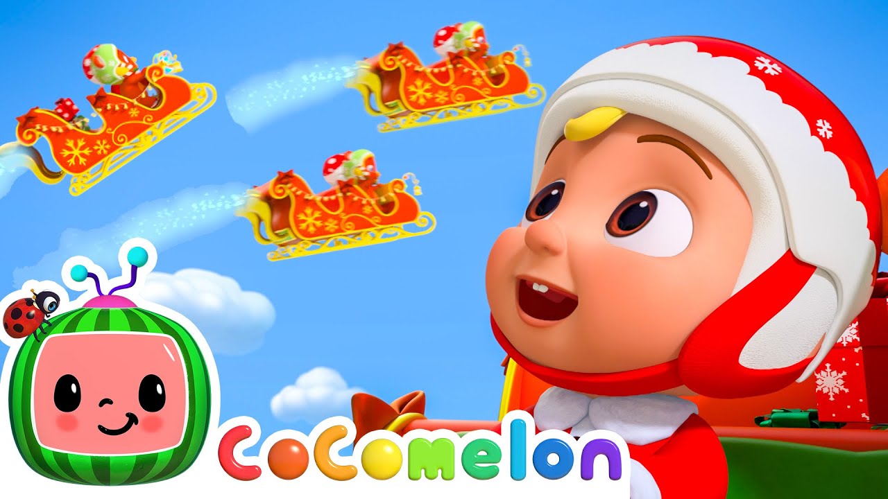 Is It Santa? No, It's JJ ️ Bells on the Sleigh 🛷 CoComelon JJ's Animal ...