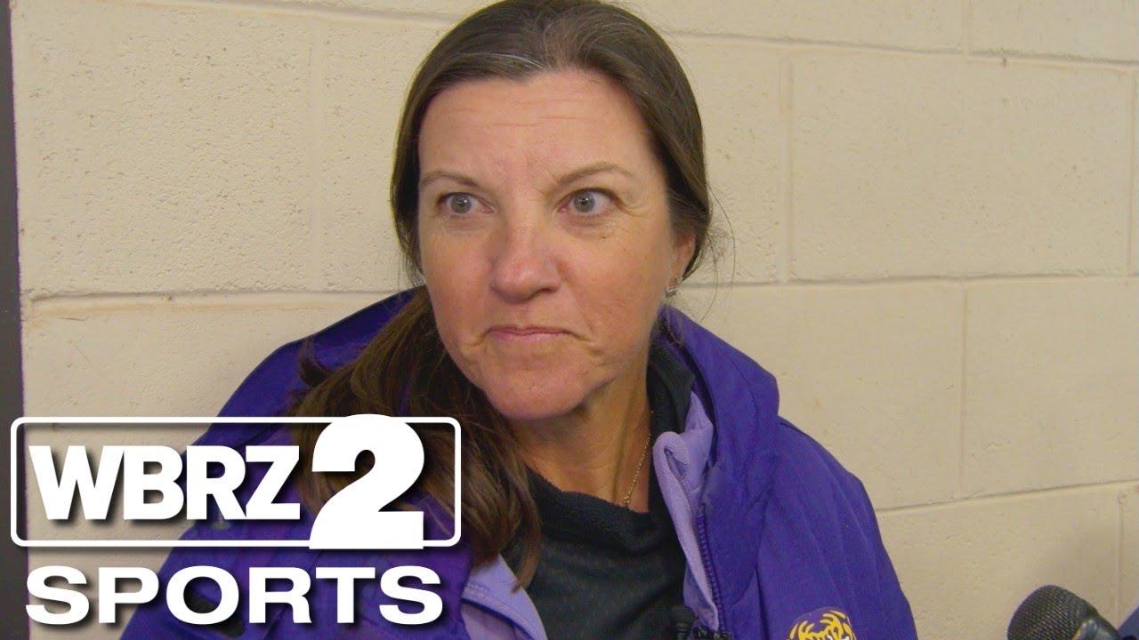 LSU softball Head Coach Beth Torina speaks ahead of five games in Tiger Park this weekend - YouTube