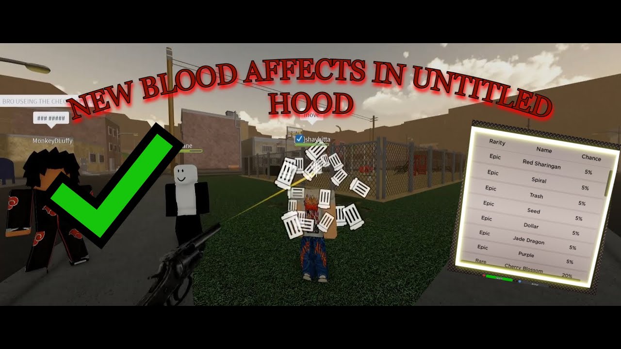 Untitled Hood Update (New Blood Affects) - YouTube