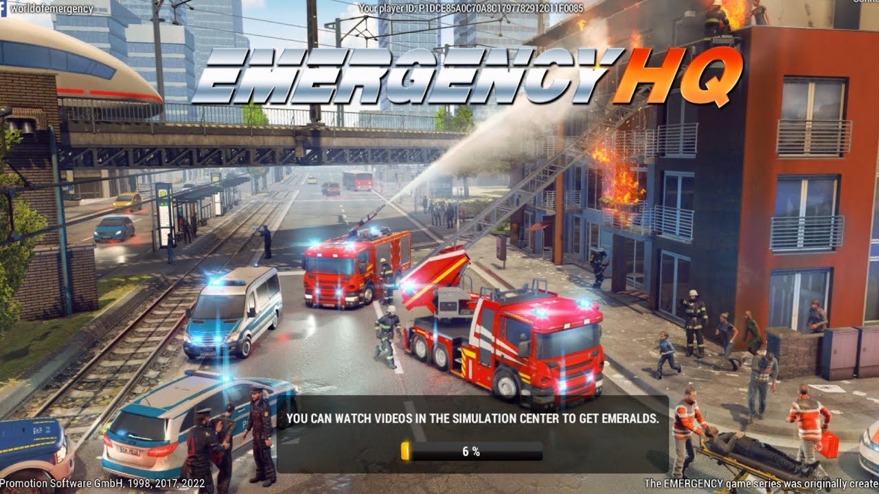 EMHQ || EMERGENCY HQ Game || Fire Station Game || Walkthrough Gameplay ...