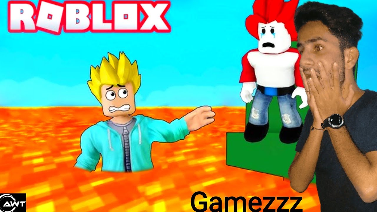 THE FLOOR IS LAVA In Roblox CHAPTER 1 complete /gameplay with Gamezzz ...