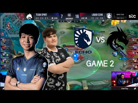 SPLIT PUSH BY SANFORD 🔥 MSC 2024 X EWC | LIQUID ECHO VS TEAM SPIRIT - GAME 2 - YouTube