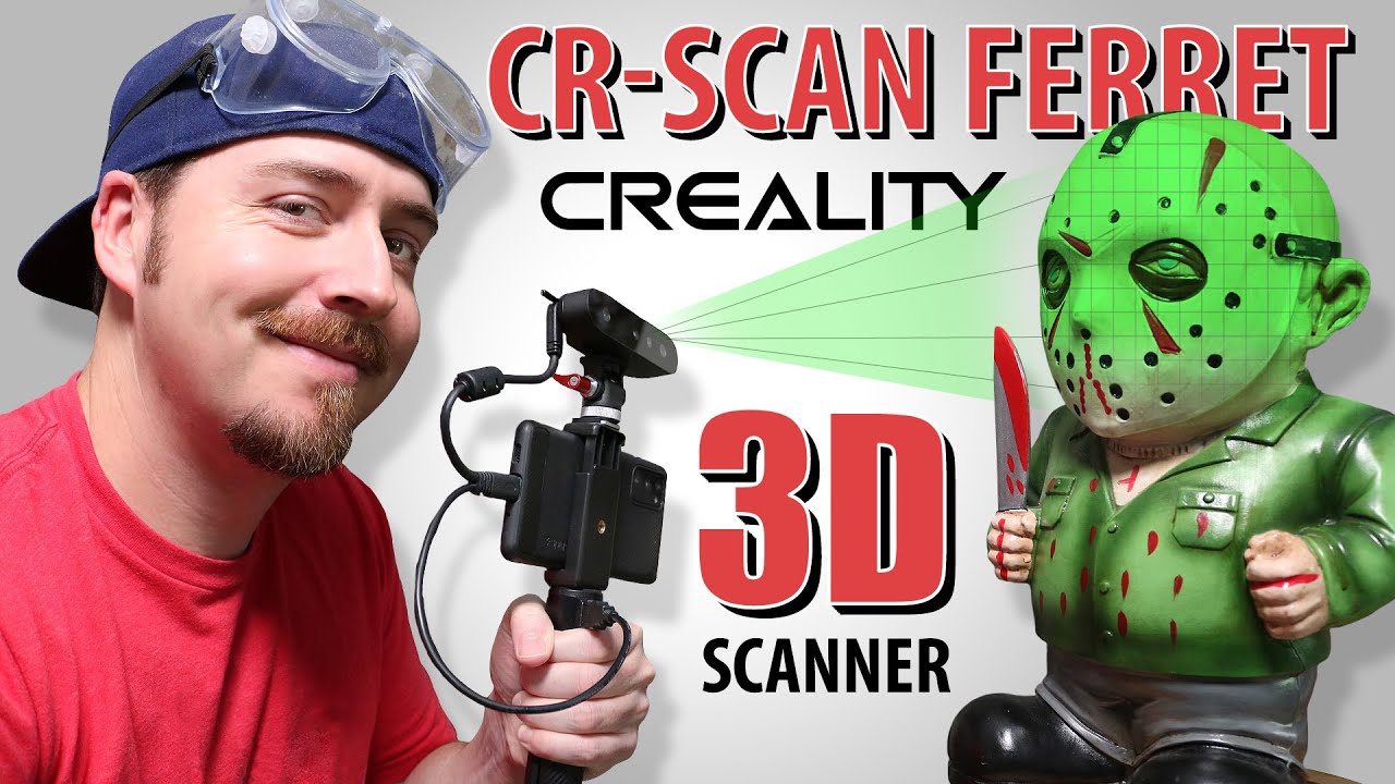 Creality CR-Scan Ferret - Unboxing & Review - YouTube