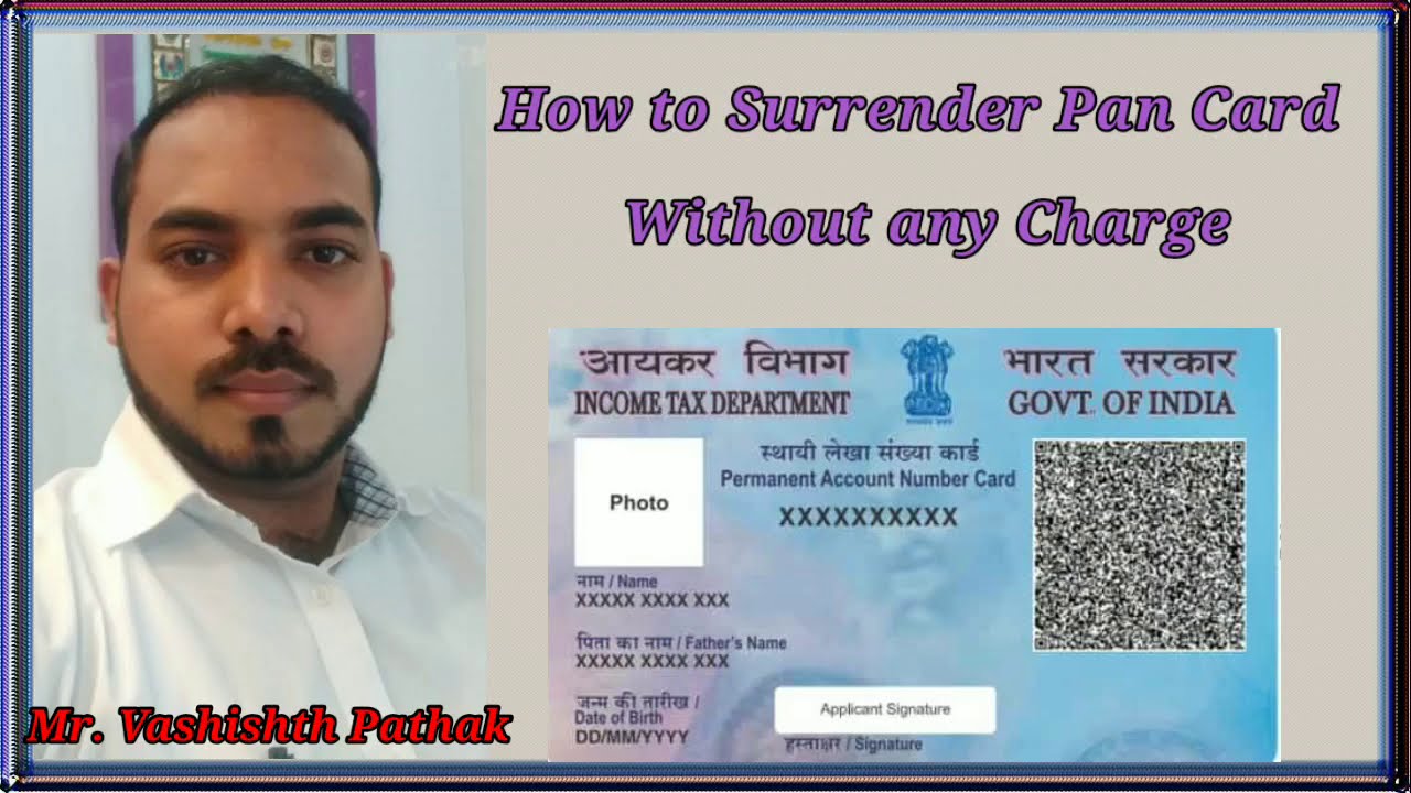 How You Can Surrender Another PAN Card how-you-can-surrender-another-pan-card