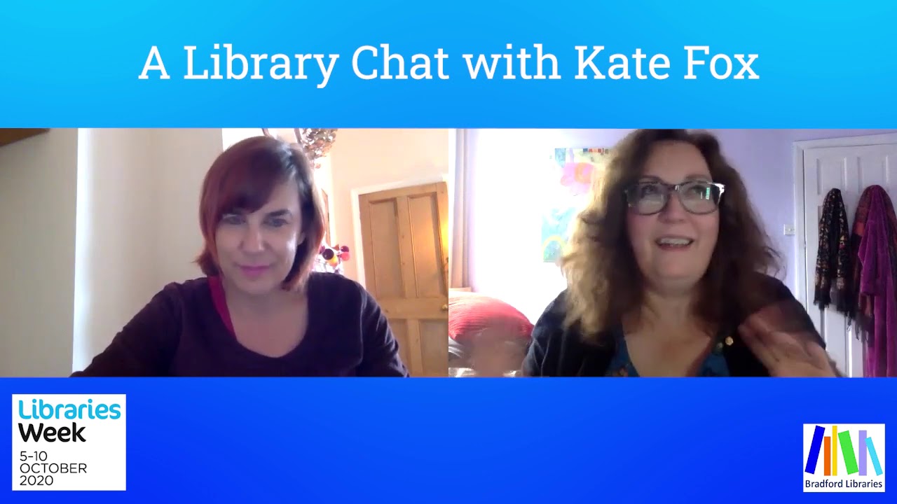 A Library Chat with Kate Fox - YouTube