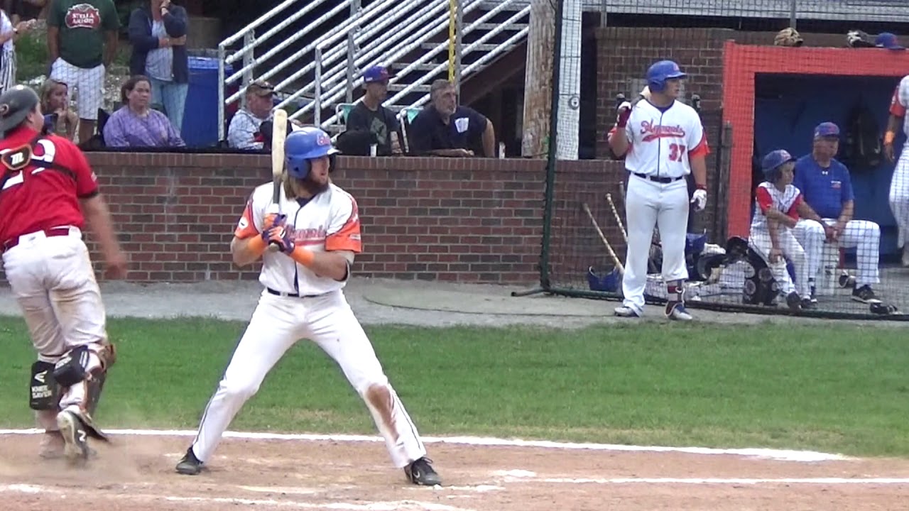 Davis Wendzel (07-30-2018) CCBL vs Orleans (Hyannis, Mass.) - YouTube