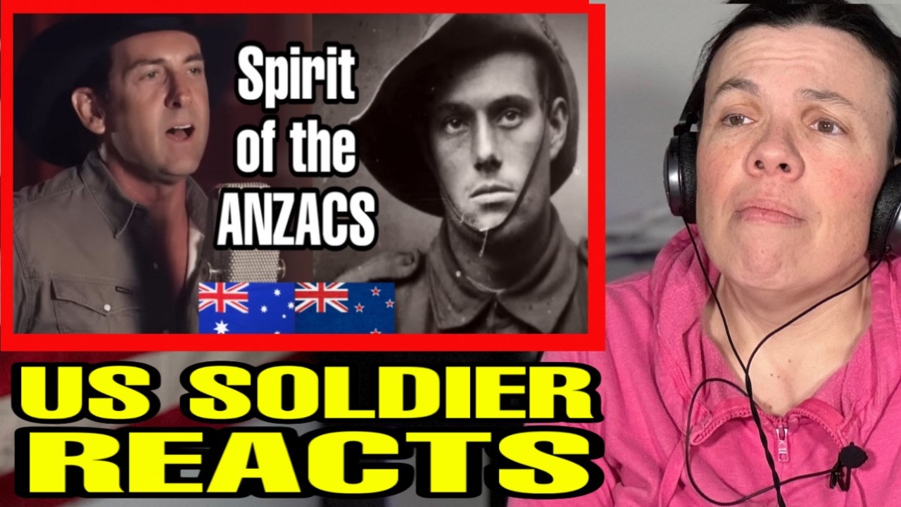 Spirit of the ANZACS -by Lee Kernaghan (US Soldier Reacts) *EMOTIONAL ...