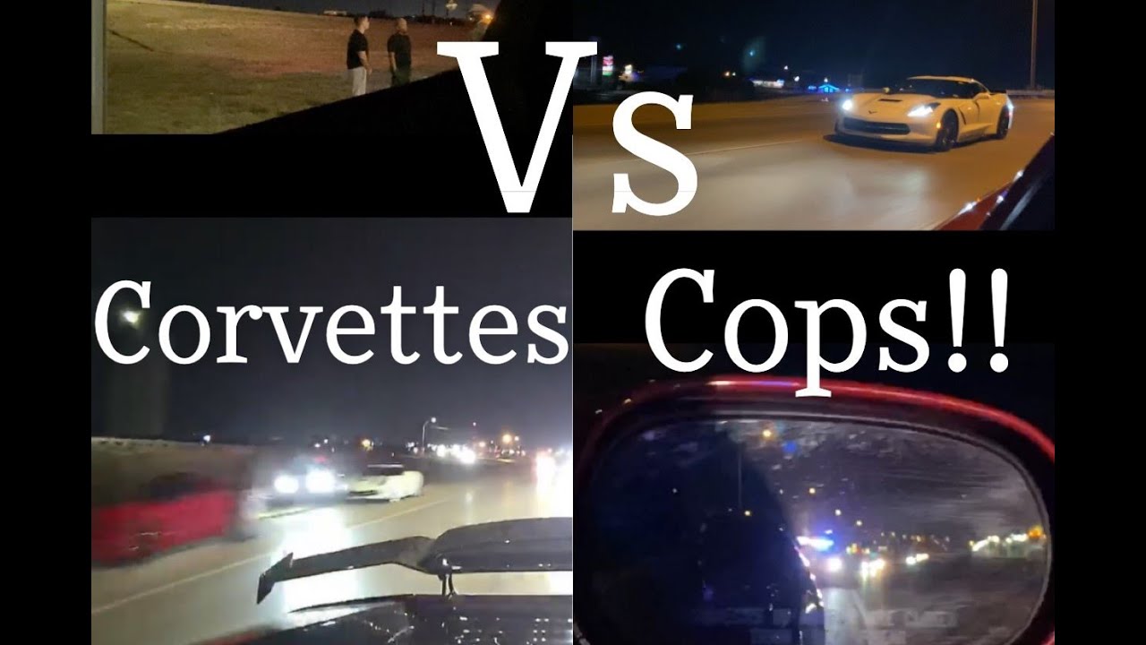 Corvettes Vs Cops! Street Racing Busted - Pulled Over Going 140mph ...