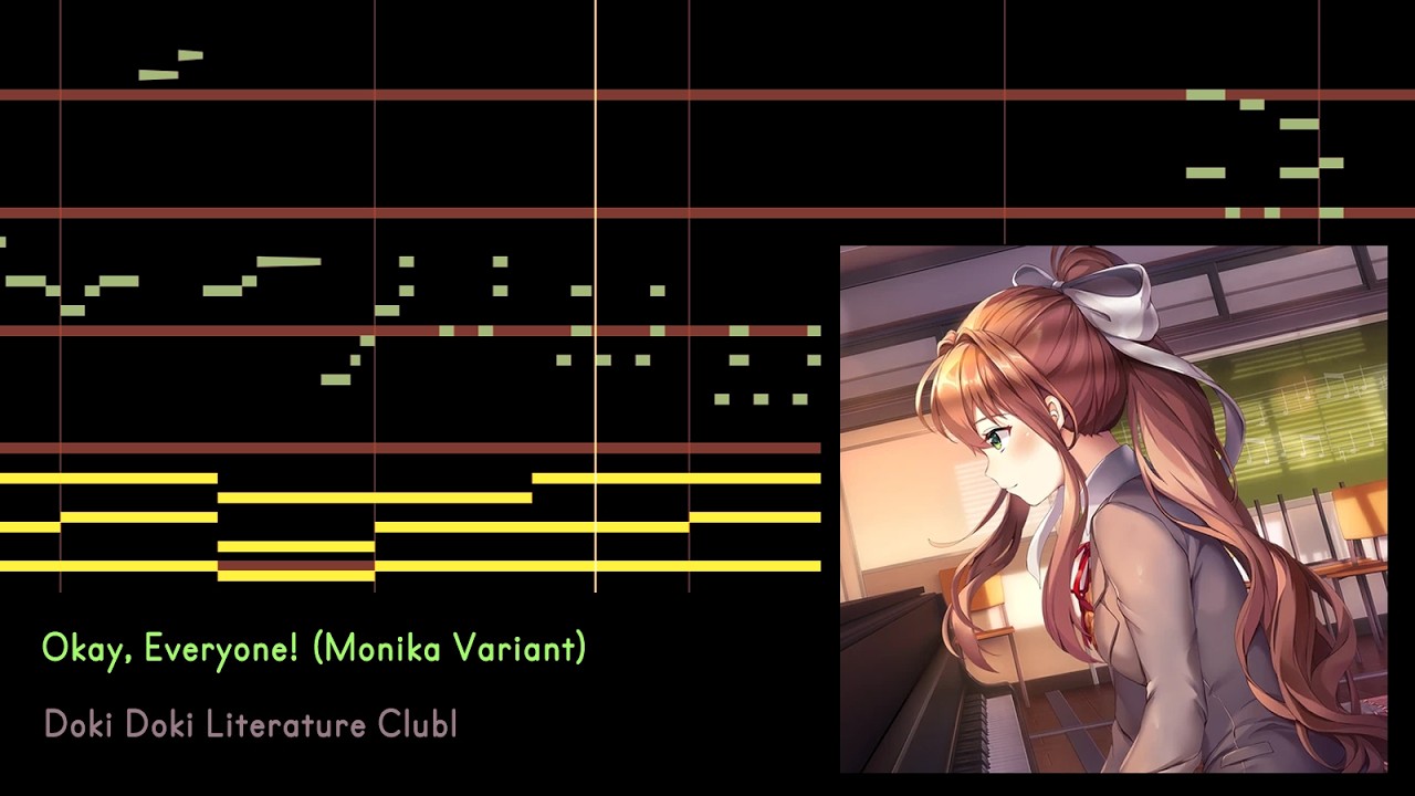 Okay, Everyone! (Monika) - Doki Doki Literature Club! - In Beepbox ...