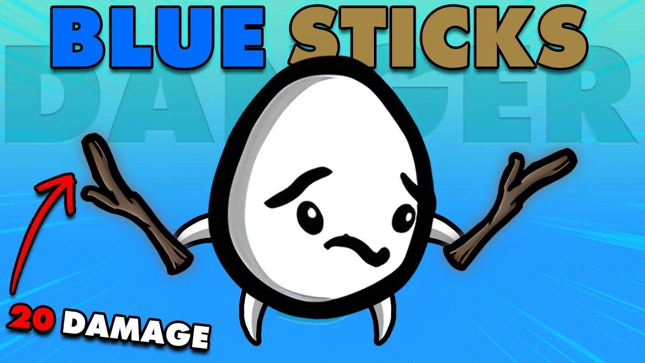 Using blue sticks on Wilding to dominate Brotato danger 5 - YouTube