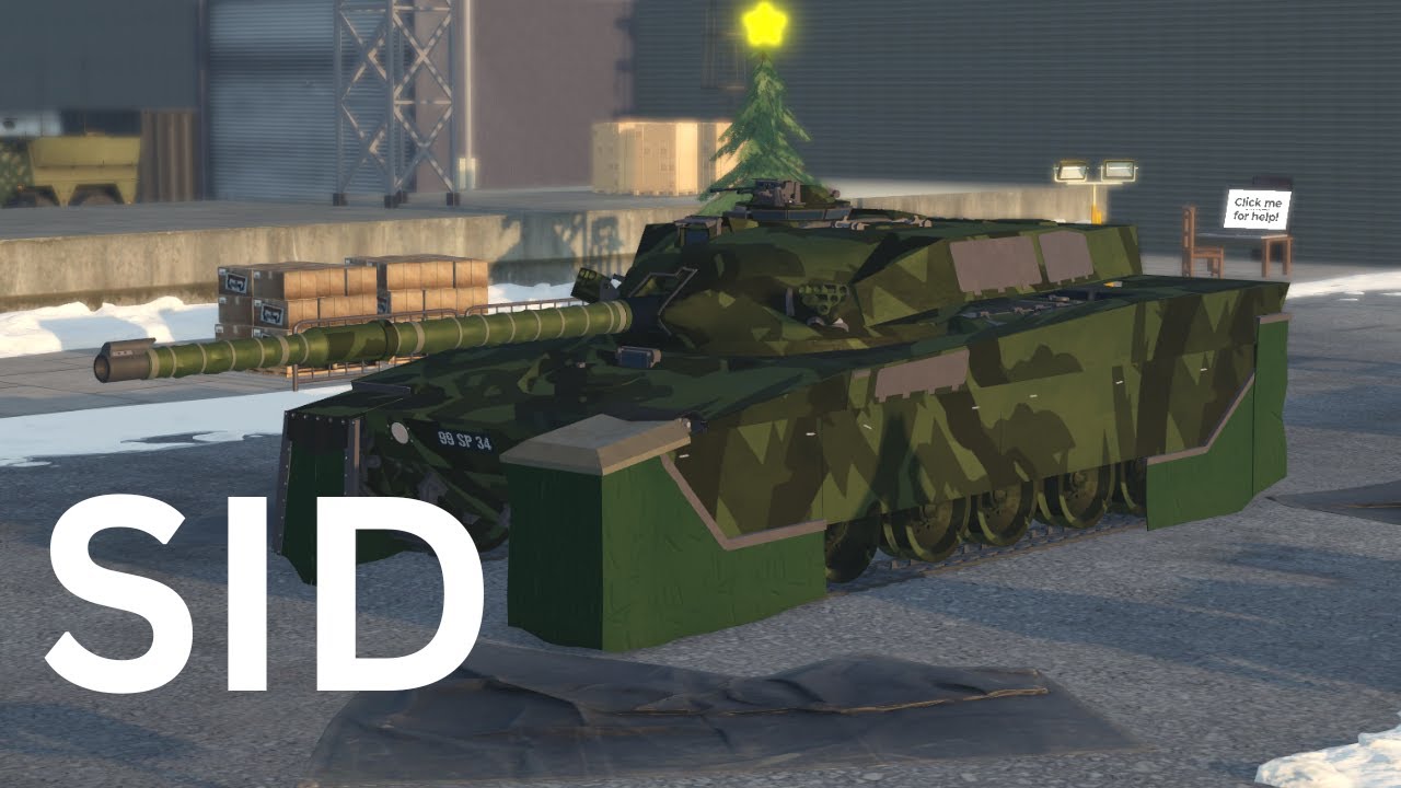 Using the Chieftan SID in cursed tank simulator - YouTube