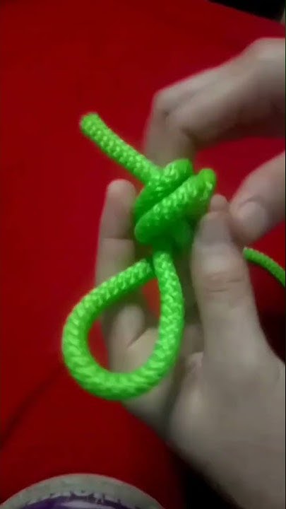 how to make loop knot.this knot has also many fuction.tips and tutorial ...