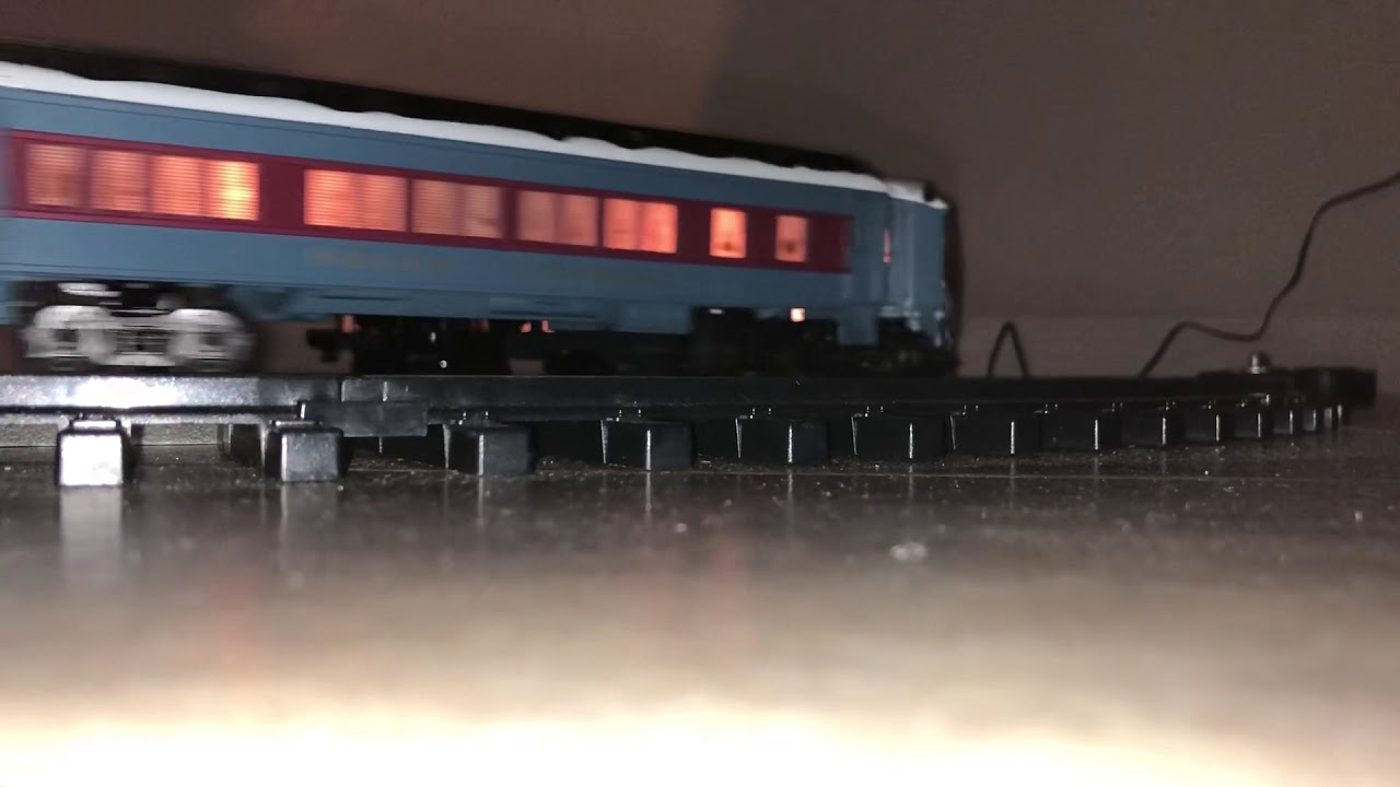 Two Toy trains in Action - YouTube