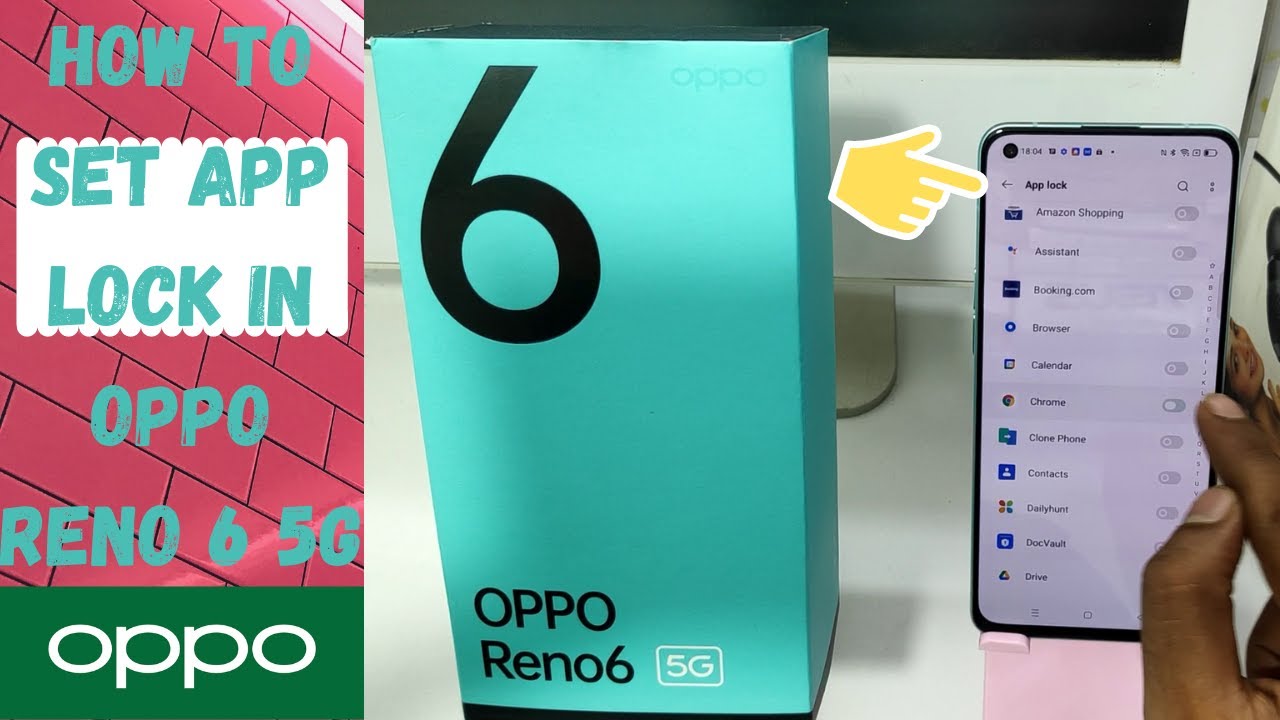 How to Set App Lock in OPPO RENO 6 5G| How to Put App Lock on OPPO RENO ...