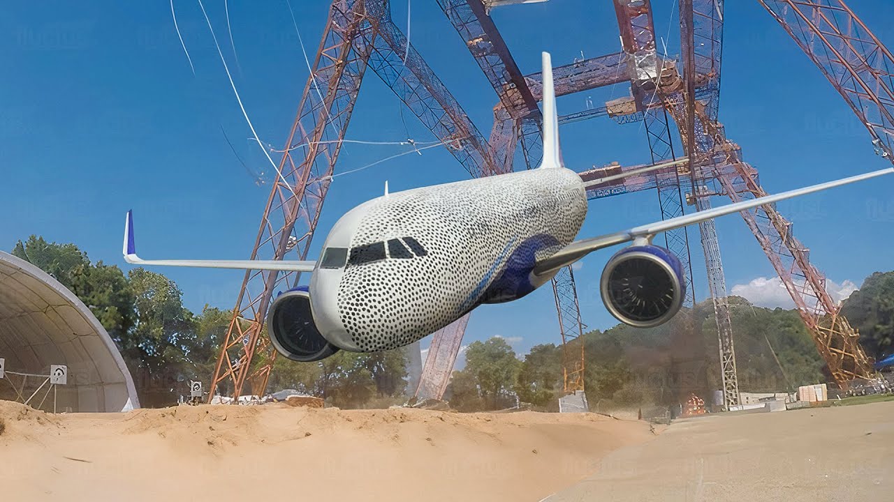 The Genius Way NASA Crash Tests Future Aircraft in the US - YouTube