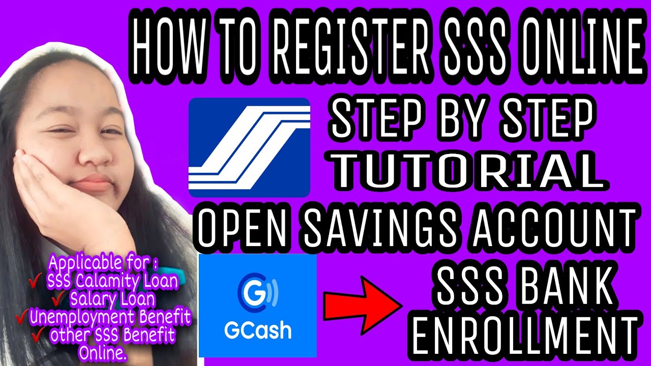 How to Enroll SSS Bank using Gcash | SSS Online Registration| SSS ...