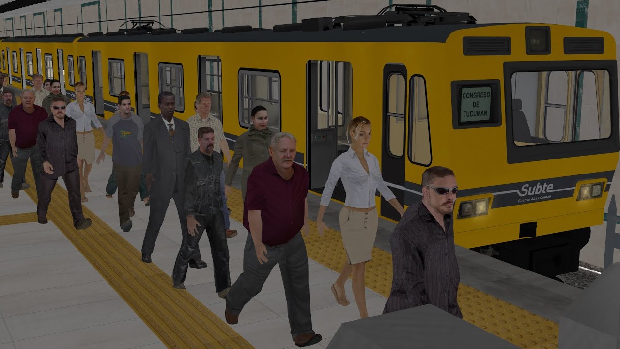 Tramo de pruebas. Linea D subte de Buenos aires - YouTube