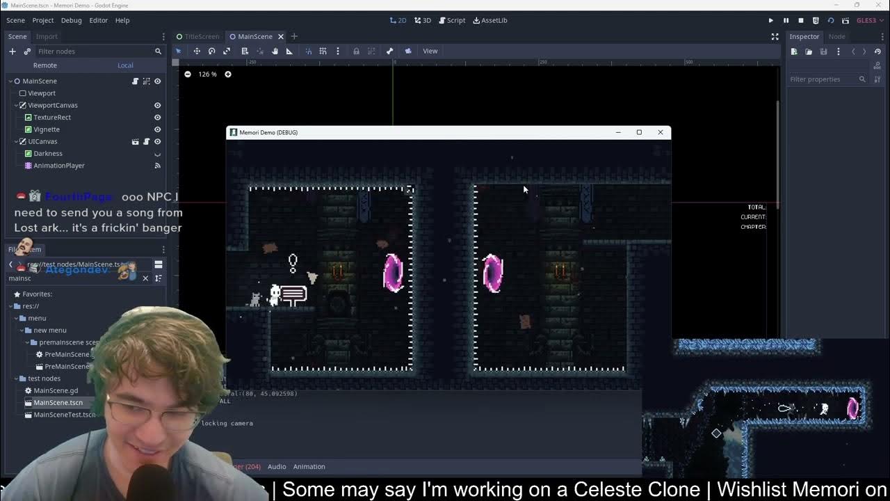making a precision platformer in Godot #165 | panning, marketing and maybe som bugfixing - YouTube