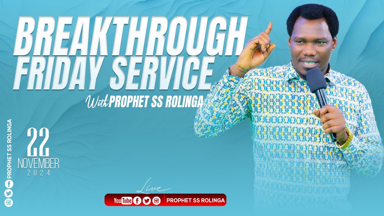 🔴LIVE OCOAN BREAKTHROUGH FRIDAY SERVICE BROADCAST (Nov 22, 2024) - YouTube