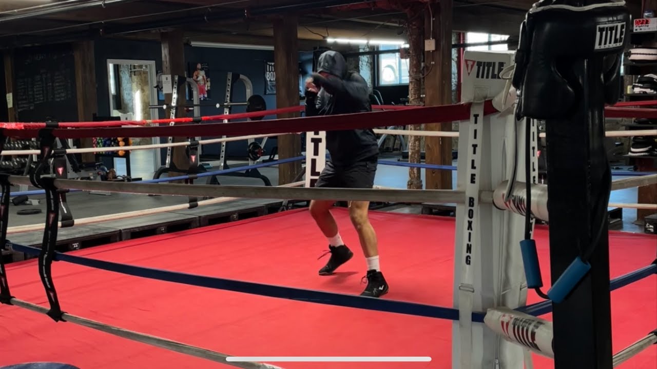 boxing workout vlog - YouTube