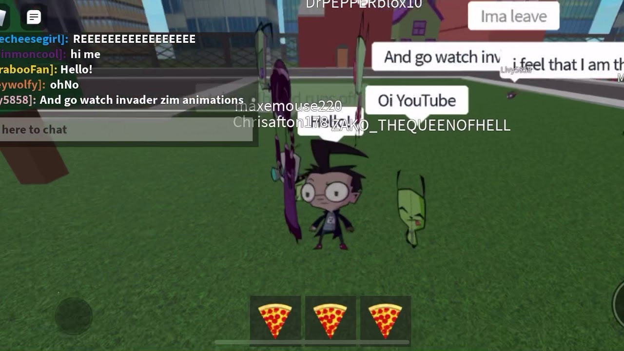 Invader Zim role play! 😂😂😂 - YouTube