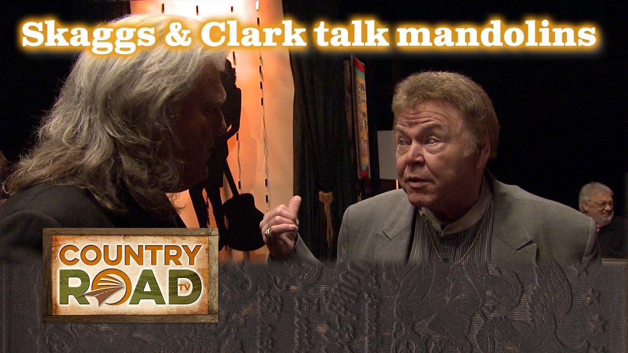 Backstage extra! Ricky Skaggs talks about his special mandolin - YouTube