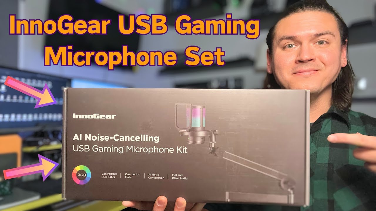 I Tested the InnoGear USB Gaming Microphone Set - YouTube