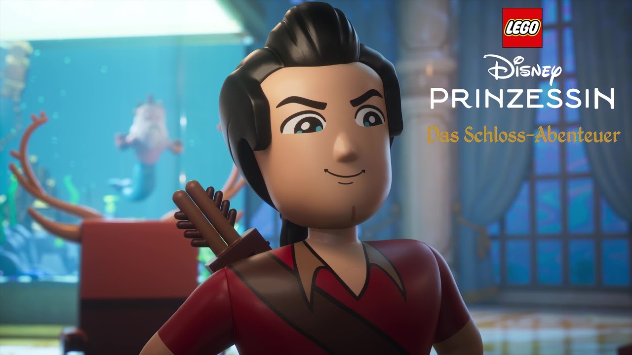 Gaston gegen König Triton 🔱 | LEGO® Disney Prinzessin: Das Schloss ...
