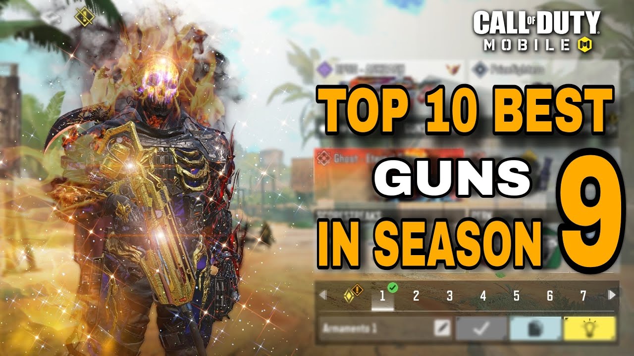 Top 10 Best Guns in Season 9 CODM 2024 | Gunsmith Loadout/Class Setup ...