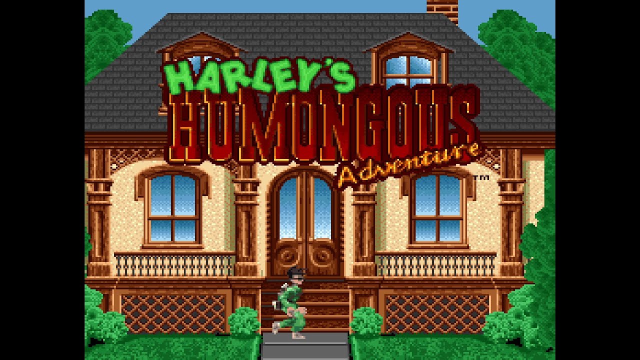 Harley's Humongous Adventure. [SNES - Visual Concepts, Hi Tech ...