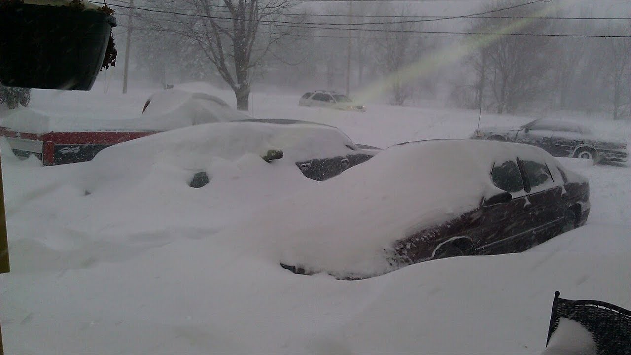 Snow Storm - Minnesota 2012. - YouTube
