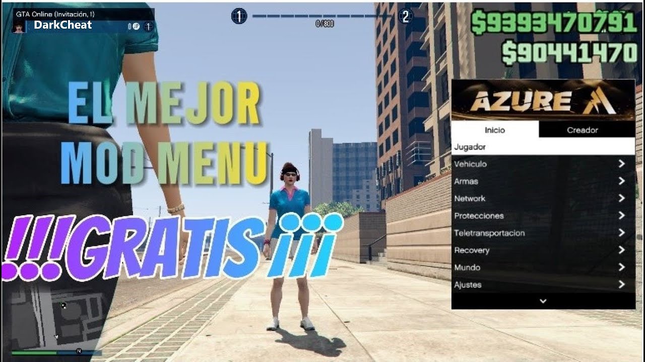 EL MEJOR MOD MENÚ GRATIS PARA GTA ONLINE QUE HE PROBADO | CHETA TU ...