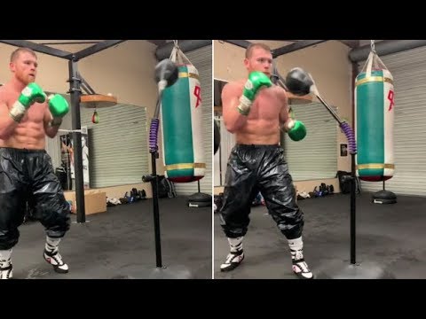 CANELO HAS 8-PACK ABS, LOOKING SHREDDED AS HE ADDS FINAL TOUCHES TO ...
