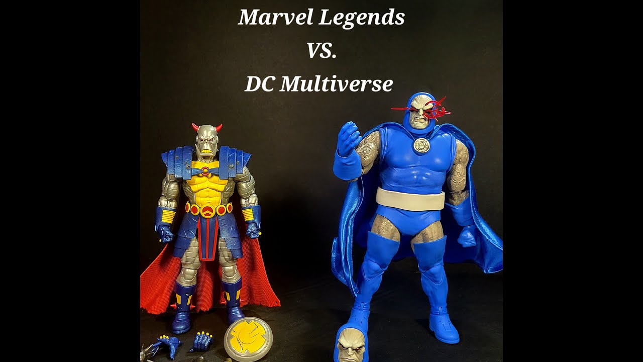 Marvel legends vs. Dc multiverse!!! who is better? @hasbroOfficial ...