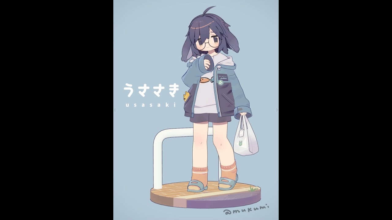 【オリジナル3Dモデル】うささき/usasaki - YouTube