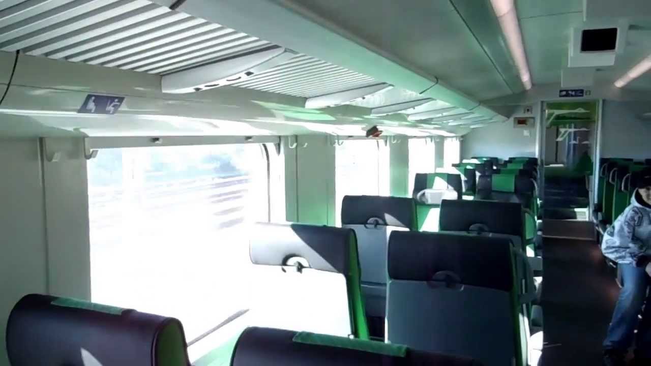 Finnish train experience: Inside Edo- class cabcar! (IC2 952, Karjaa ...