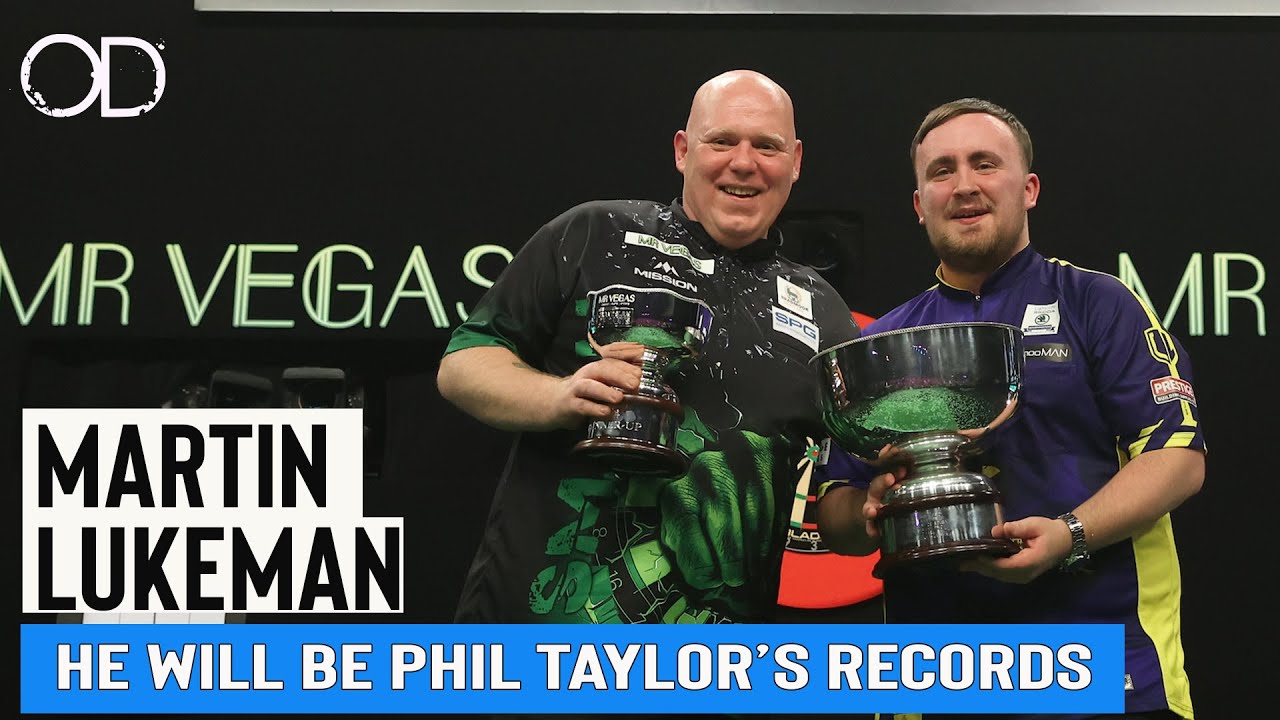 "HE'S GOING TO BEAT PHIL TAYLOR'S RECORDS" MARTIN LUKEMAN SAYS FORGET ...