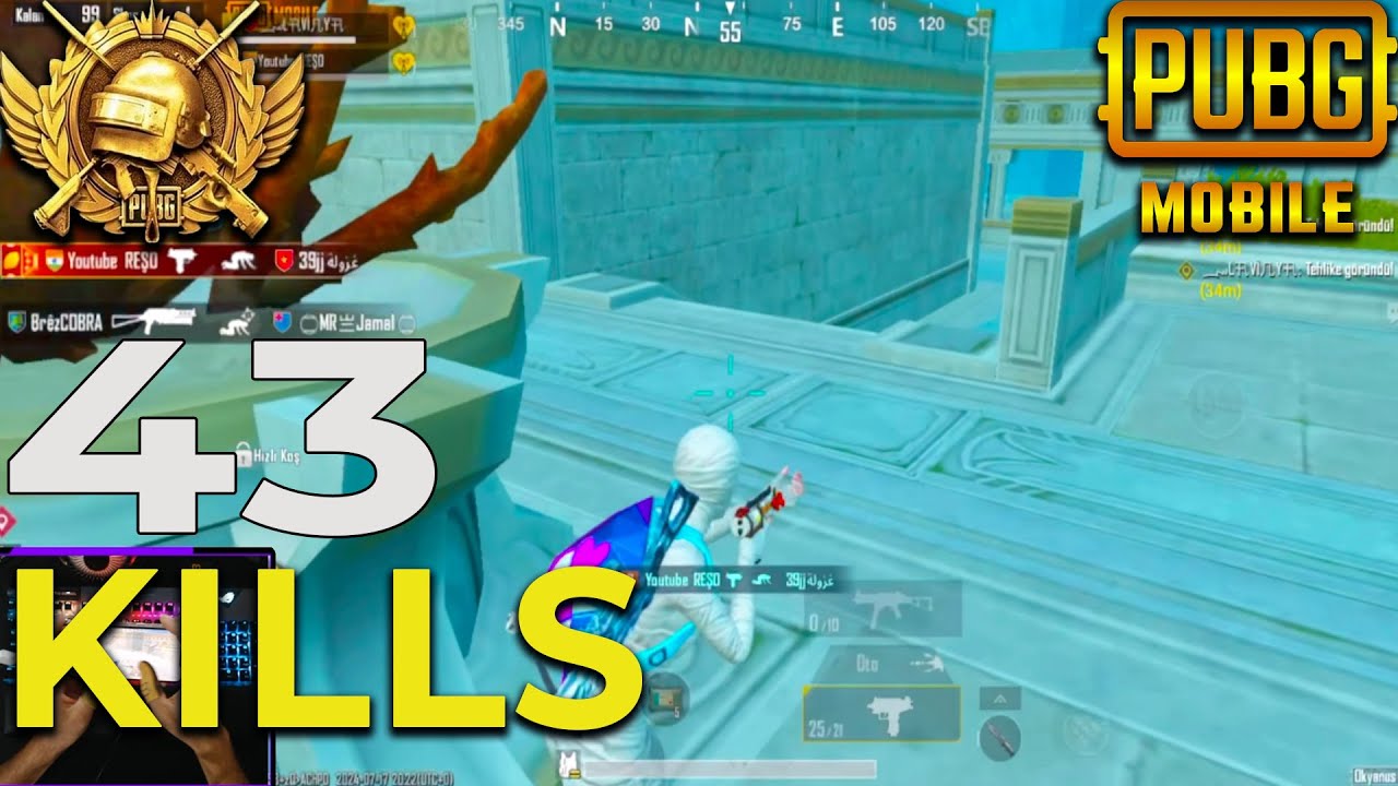FATİH LİGİN'DE 43 KILL (PUBG Mobile) - YouTube