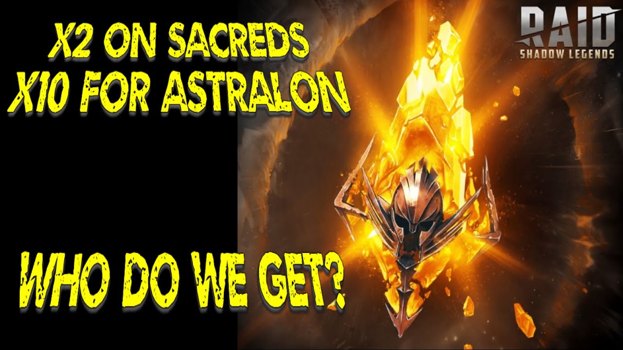 Raid: Shadow Legends - Opening Sacred Shards and Pulling a Legendary ...