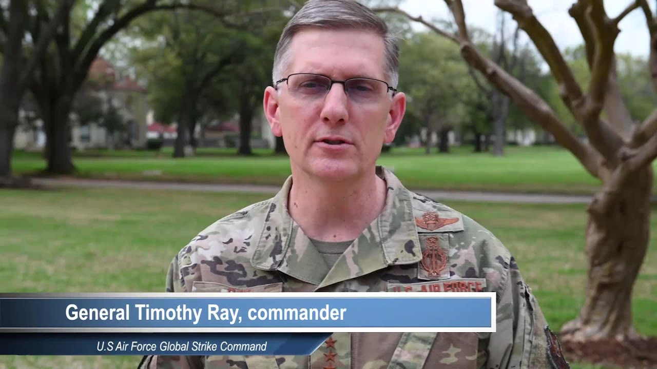 General Ray discusses COVID-19, nuclear enterprise - YouTube